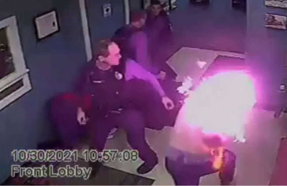 Catskill officers who set man on fire inside of police station leading ...