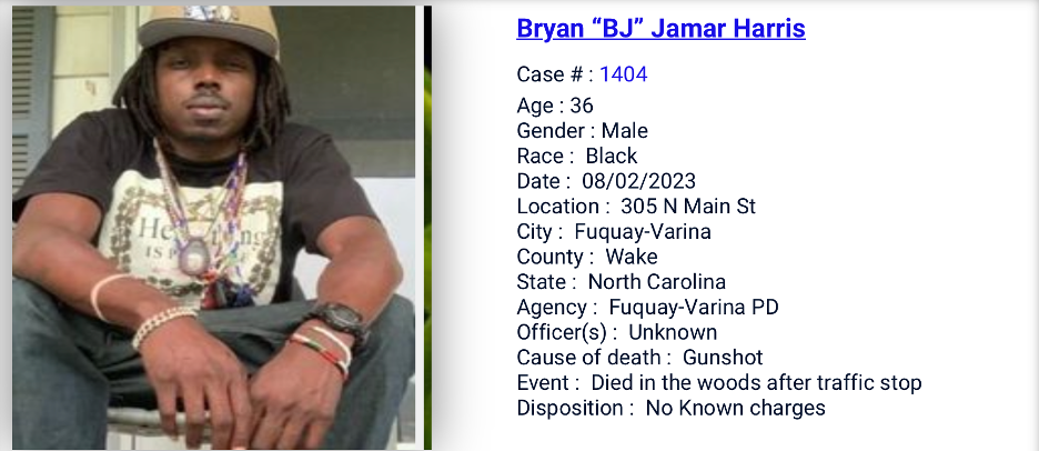 On This Day in 2023, Bryan Jamar Harris died after a traffic stop ...