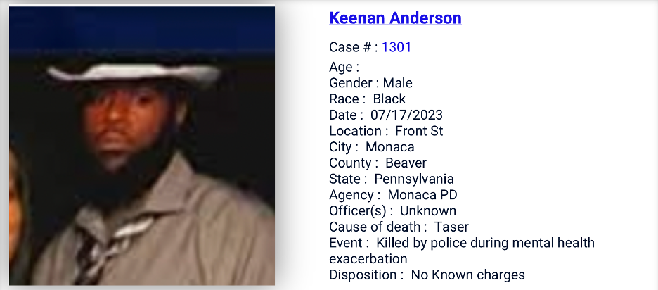 On This Day in 2023, Keenan Anderson was in an altered mental state and ...