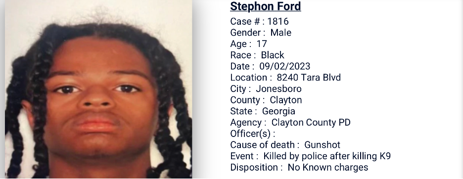 On This Day in 2023, 17-year-old Stephon Ford was shot and killed by ...